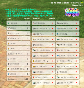 操作方法一覧 – 知識ゼロから始めたFiveM運営談/GRVL公式サイト